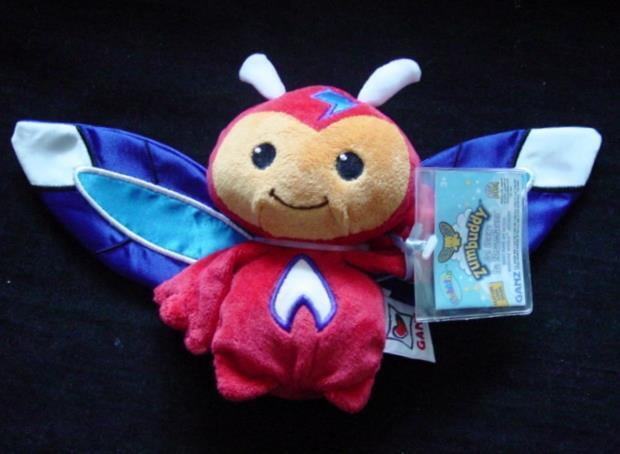 Ganz Webkinz - ZUMBUDDY "Zap" Plush Stuffed Animal A Zippy Zum 1st ...