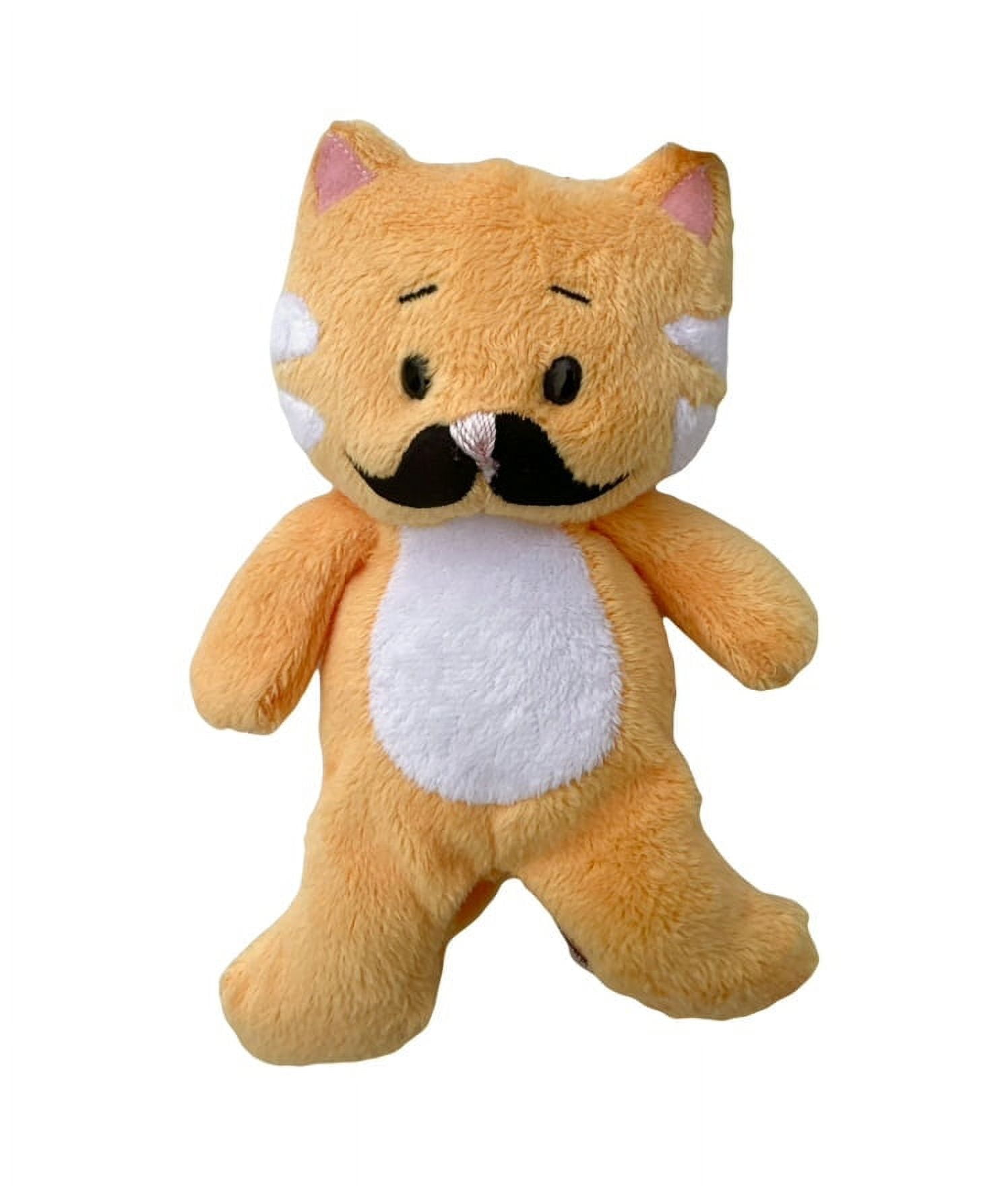 Ganz small soft Plush Cat with moustache Stuffed Animal - Walmart.com
