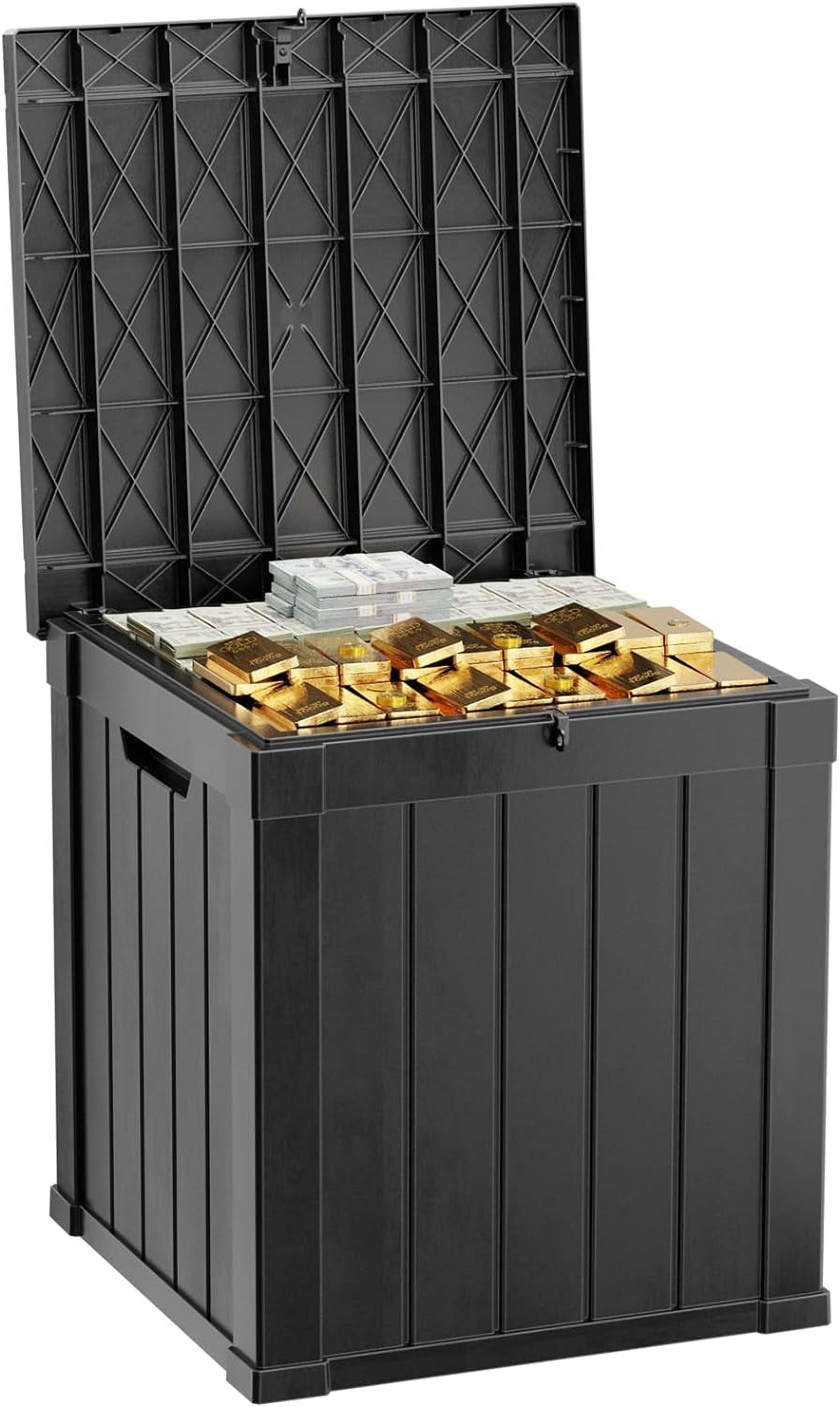 Gao-J Outdoor Storage Housing Deck Box - Waterproof Patio Furniture, Garden Tools, Cushions ...