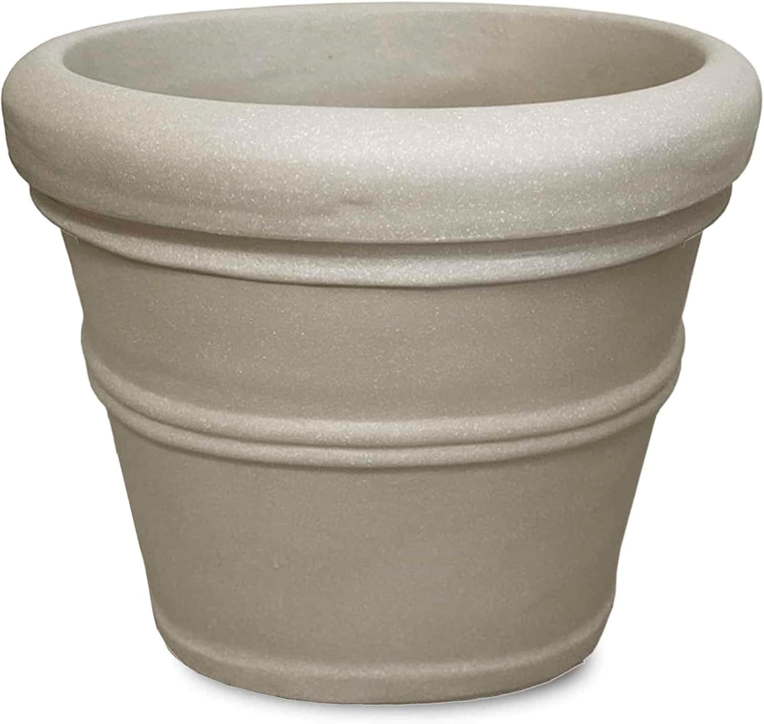 GaoJ Brunello Planter, Classic Rolled-Rim Plant Pot,Indoor/Outdoor ...