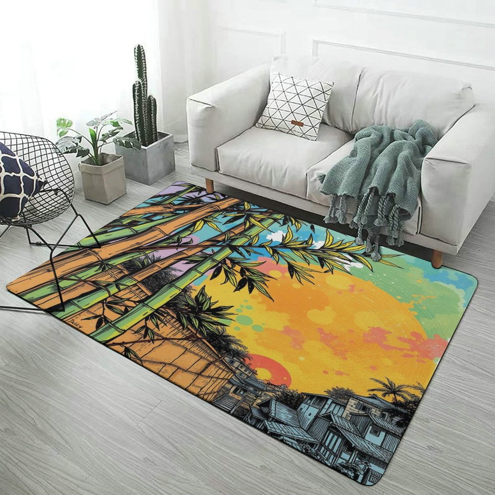 Gaosheng Bamboo European Living Room Carpets Rugs Luxury Bedroom Study R Rug Large Area ...