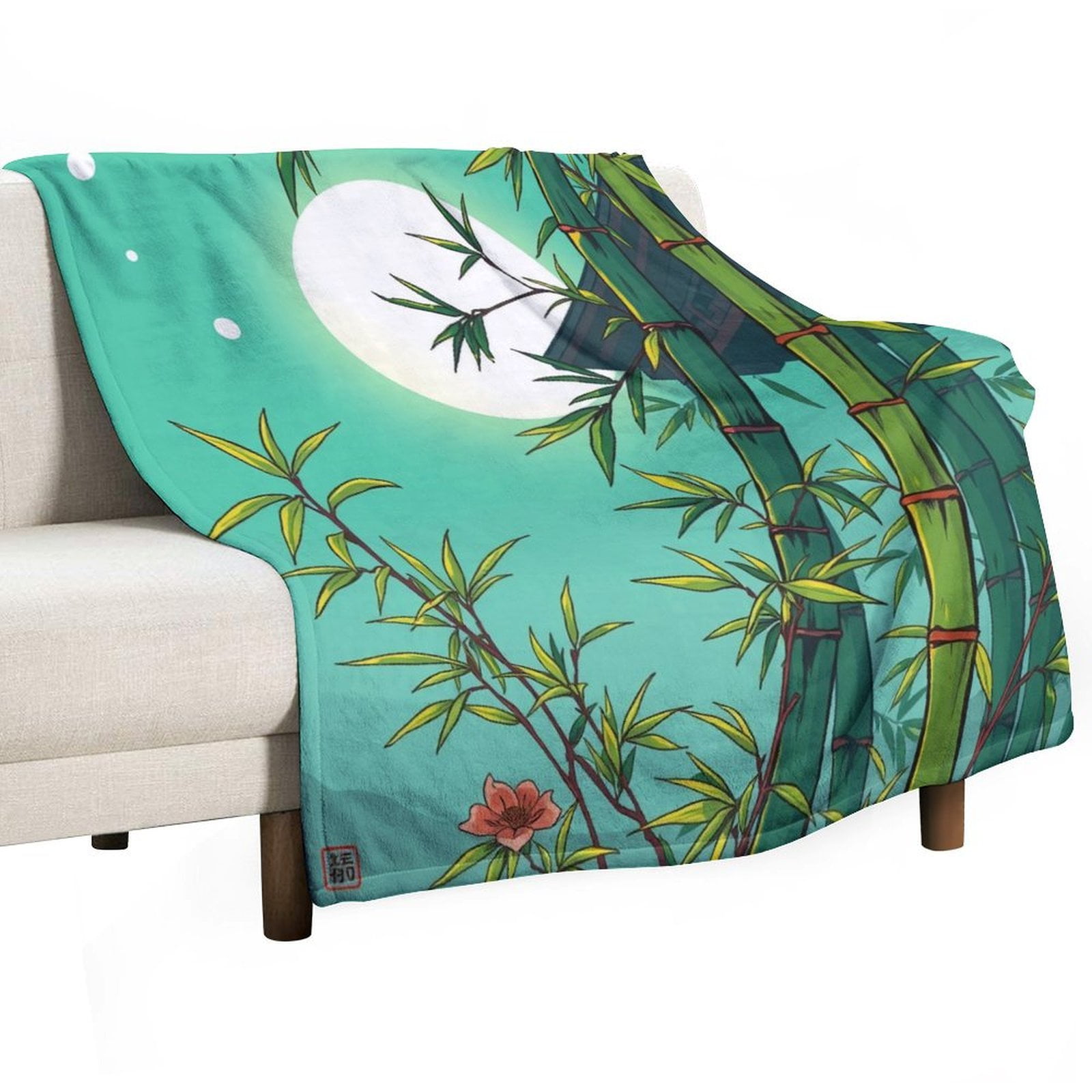 Gaosheng Bamboo Plush Throw Blankets Cartoon Cute Blanket for Bedding Outdoor Lightweight Quilt ...