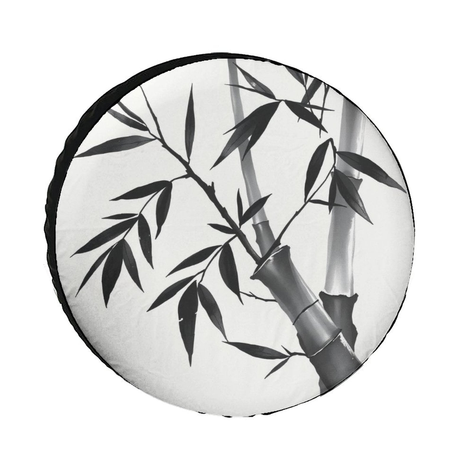 Gaosheng Bamboo Spare Tire Cover Universal Waterproof Dust Proof Wheel Covers Fit for Trailer Rv ...