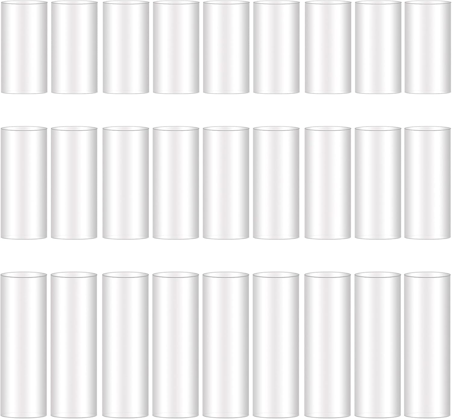 Gaow Aglets for Shoelaces, 50 PCS Transparent Shoe Lace Ends Tips ...