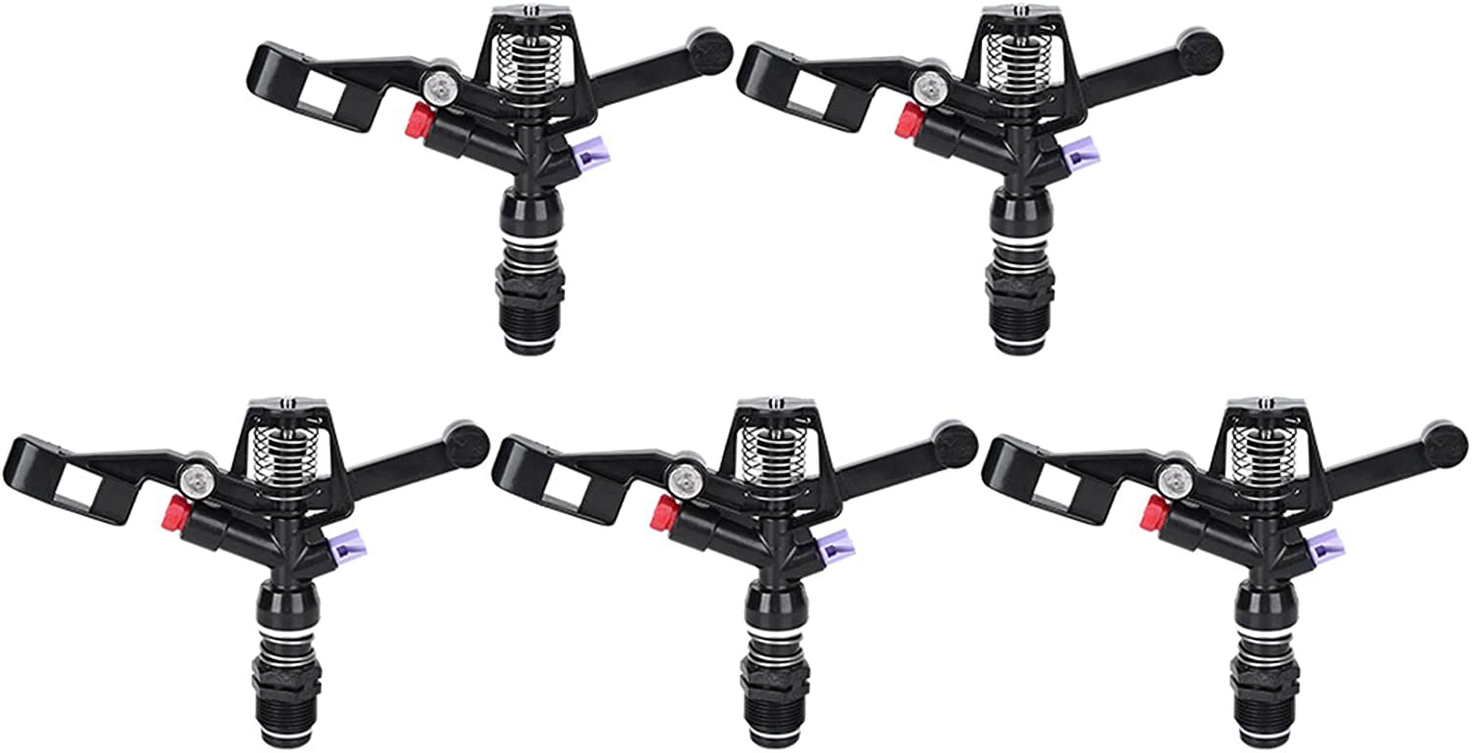 Gaow Impact Sprinkler Head, 3/4 Inch Rotating Watering Sprinkler, Lawn ...