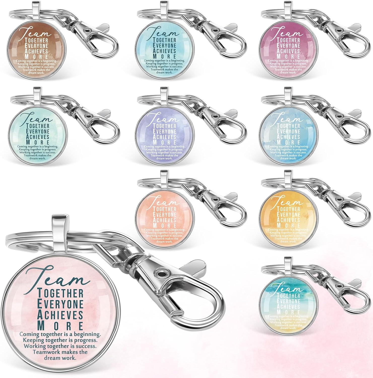 Gaow Team Thank You Gifts Bulk Employee Appreciation Keychains for ...