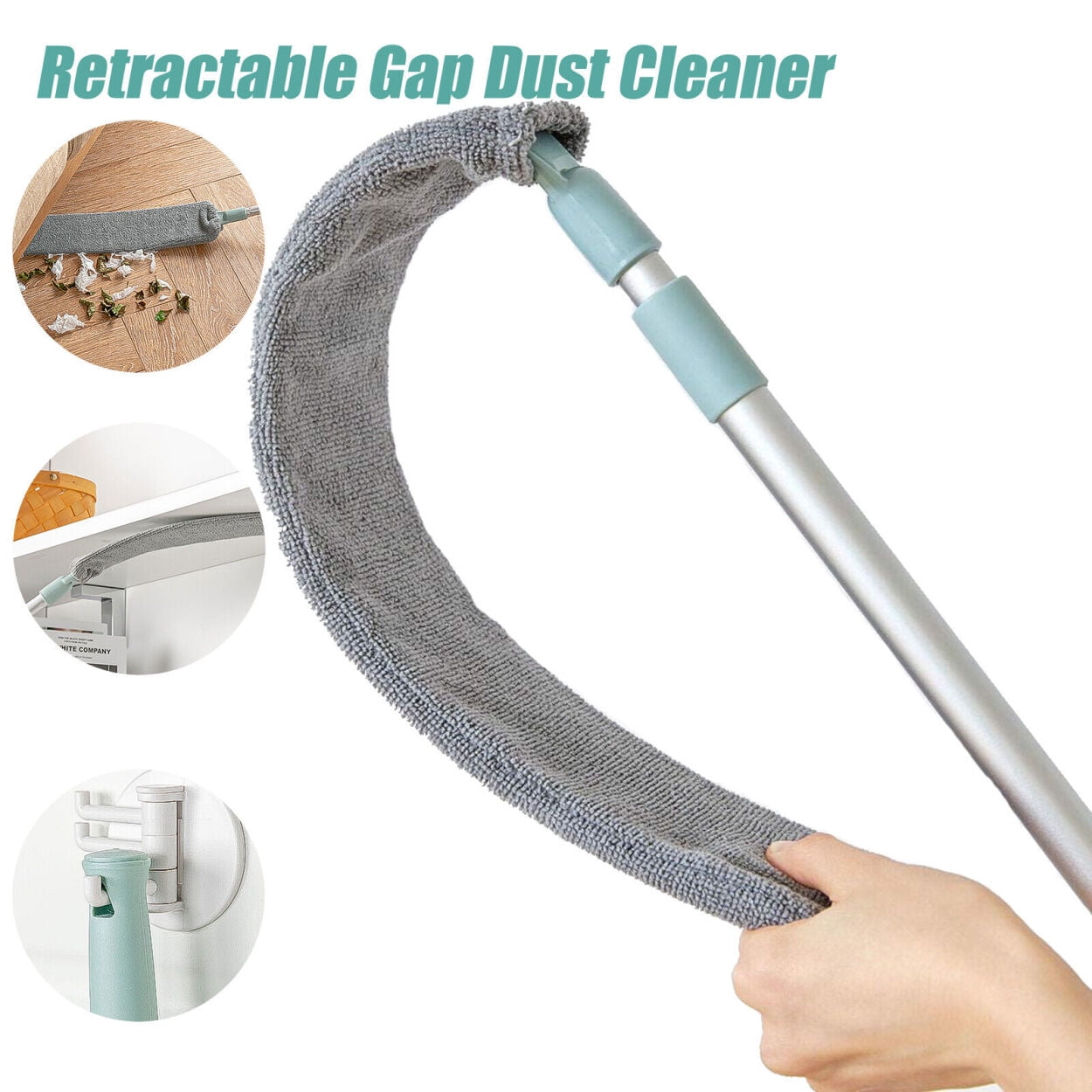 Gap Dust Cleaner Retractable Long Handle Flexible Mops for Sofa Bed ...