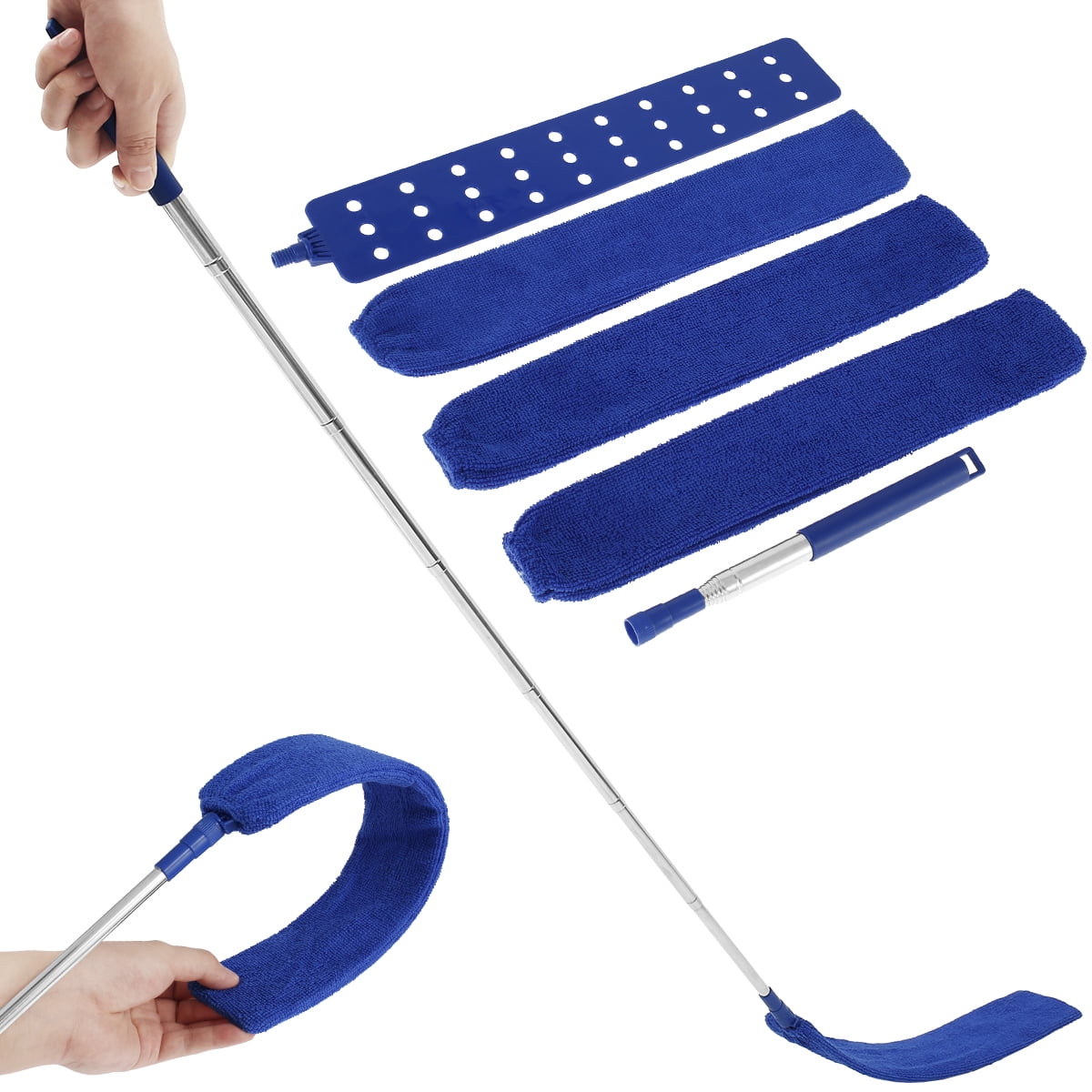 Gap Dust Cleaner Retractable Microfiber Gap Dust Brush Flexible Long ...