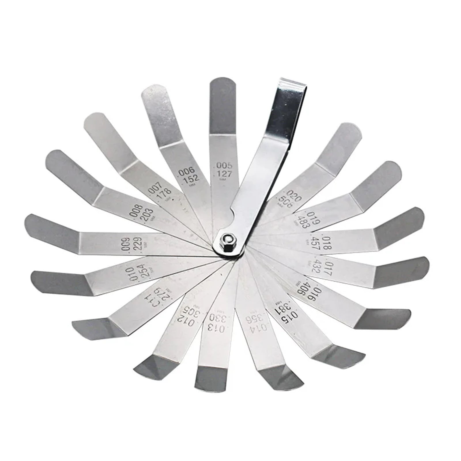 Gap Gage Feeler Gauge Metric 0.127-0.508mm Stainless Steel High ...