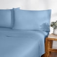 Gap Home Yarn Dyed Organic Cotton Washed Chambray Sheet Set, Deep ...