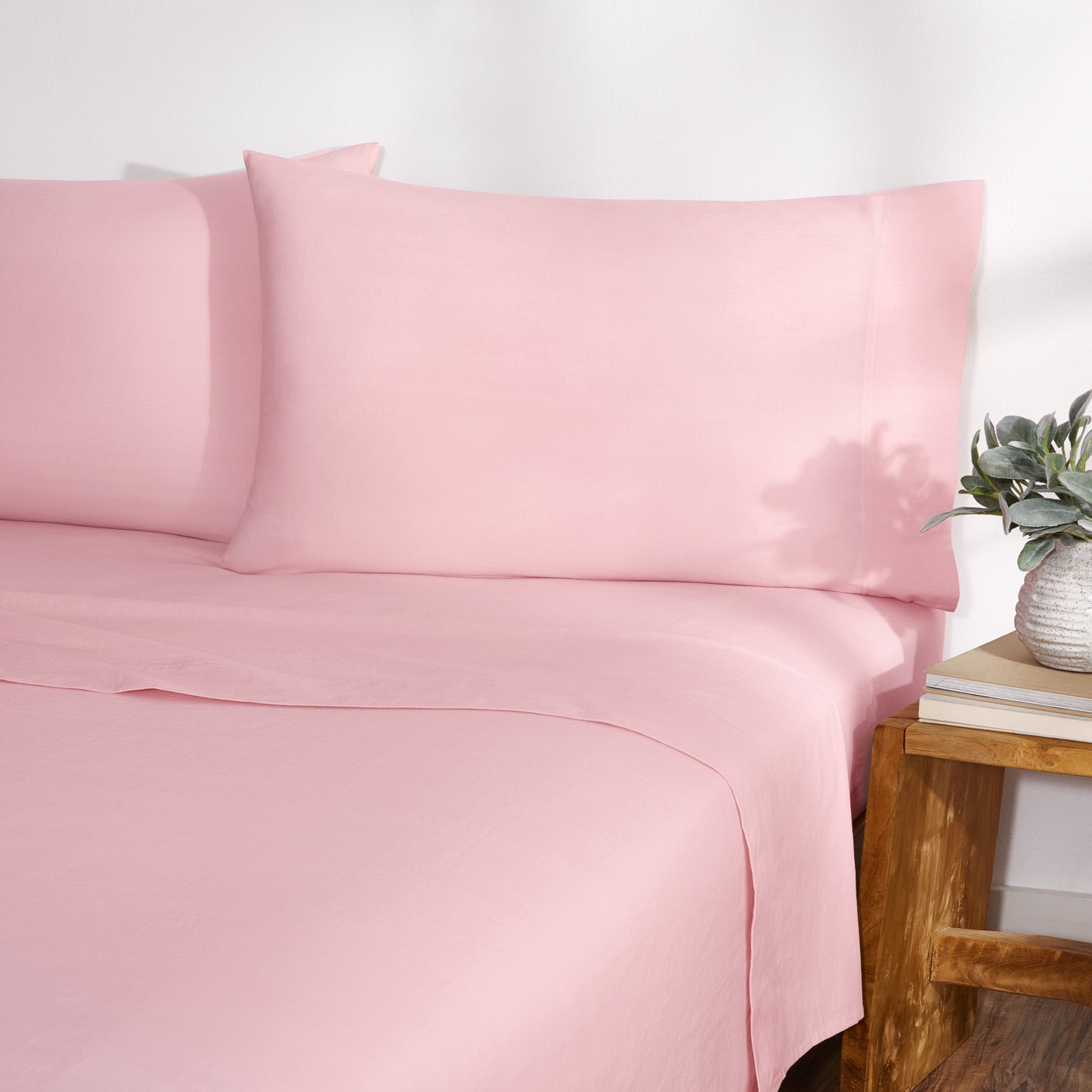 Gap Home Yarn Dyed Organic Cotton Washed Chambray Sheet Set, Deep ...
