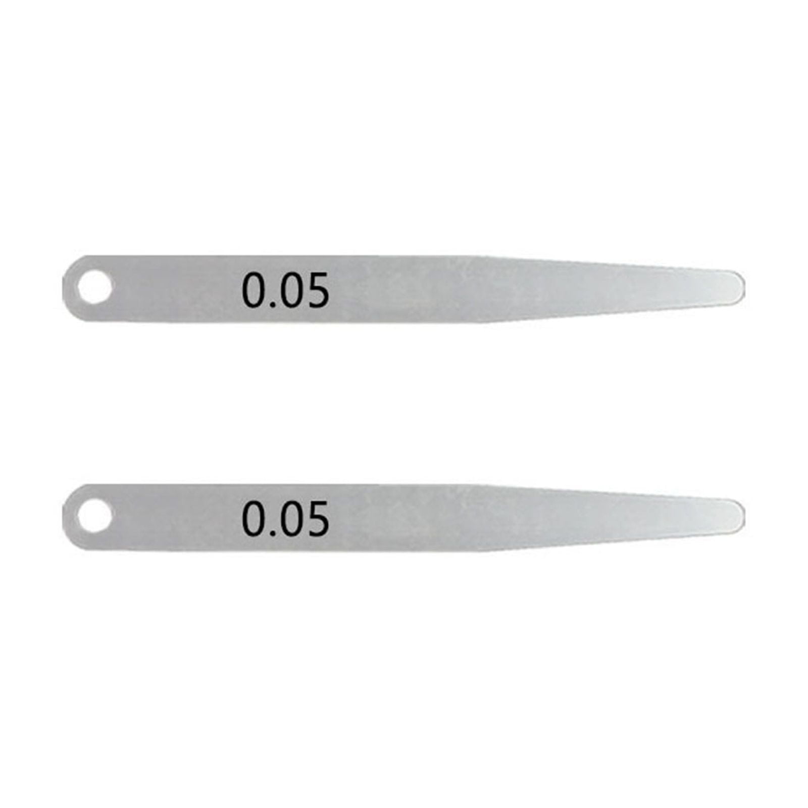 Gap Measuring Tool, 2pcs Feeler Meters Metric Thickness Feeler Gauge 0. ...