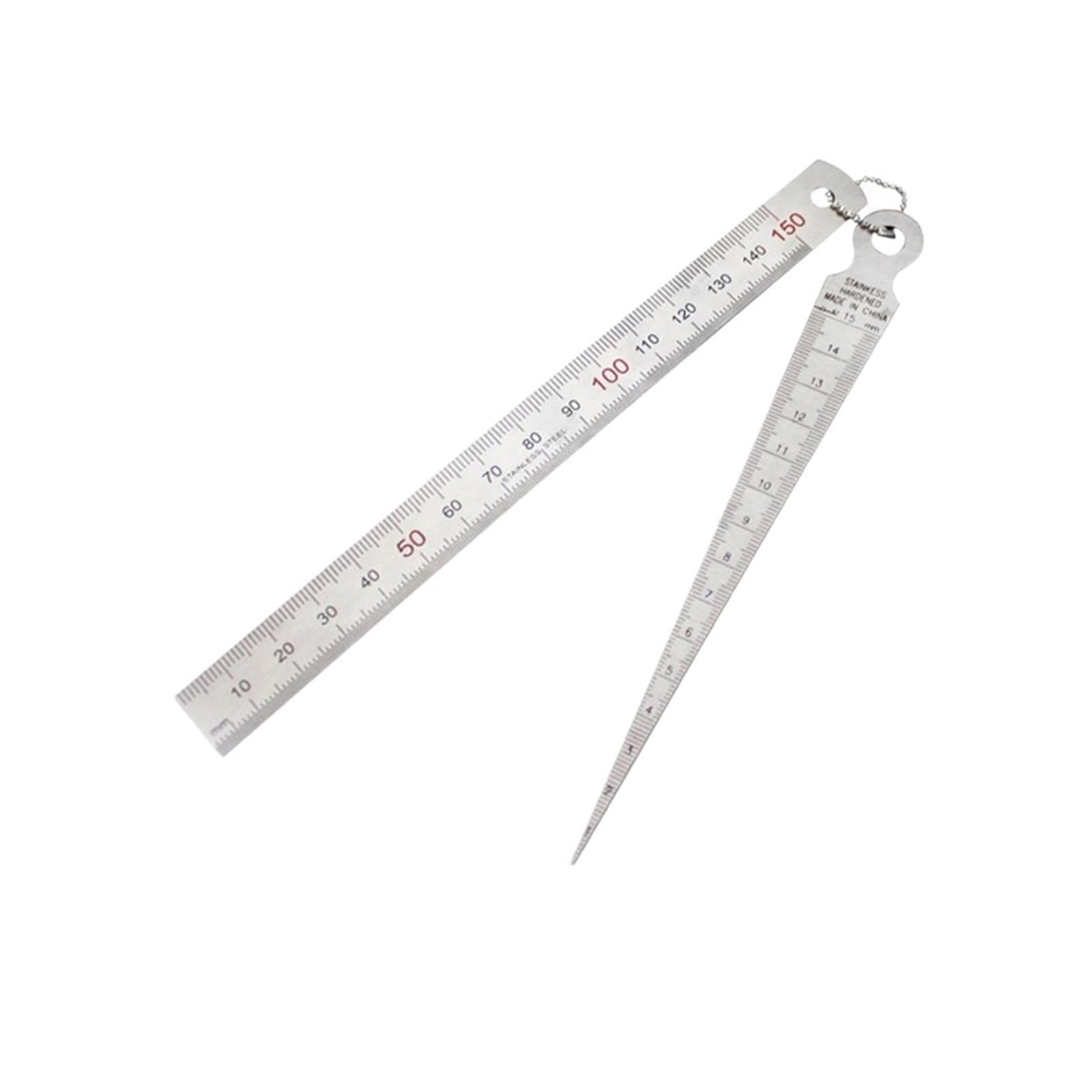 Gap Measuring Tool, Wedge Feeler Gauge Steel Ruler Fill Gauge Gap Gauge ...