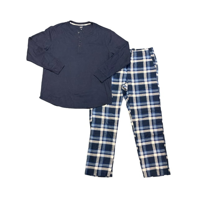 Gap Men's Flannel Sleep Set (Midnight, Medium) - Walmart.com