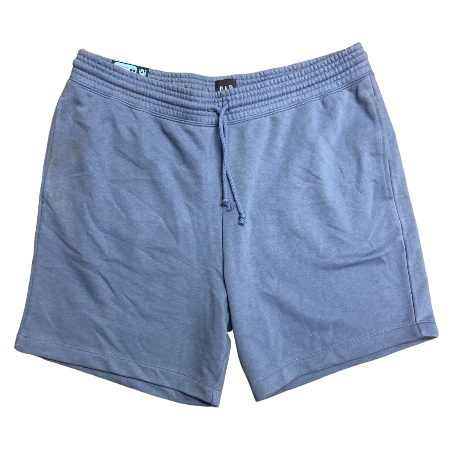Gap Men's On Seam Pockets Drawcord Ties French Terry Knit Short (Dutch ...