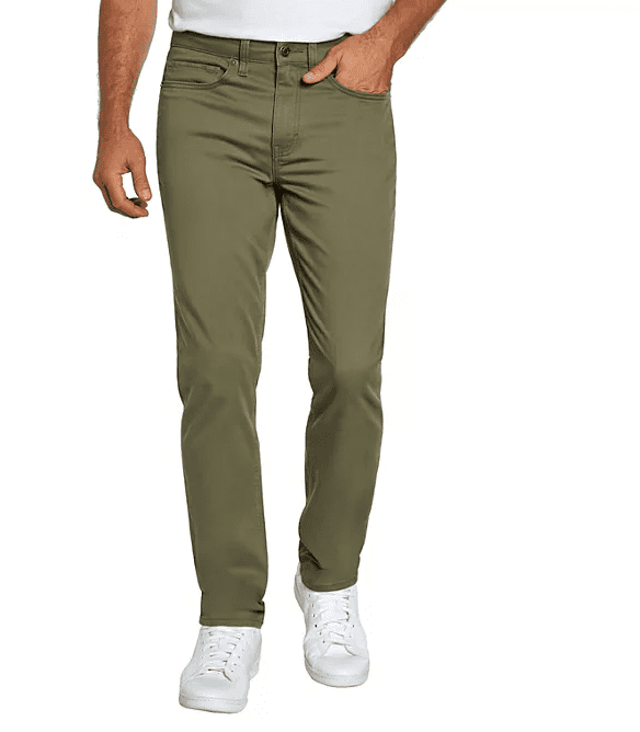 Gap Men's Slim Fit 5 Pocket Pant Deep Linchen Green 38x30 - Walmart.com