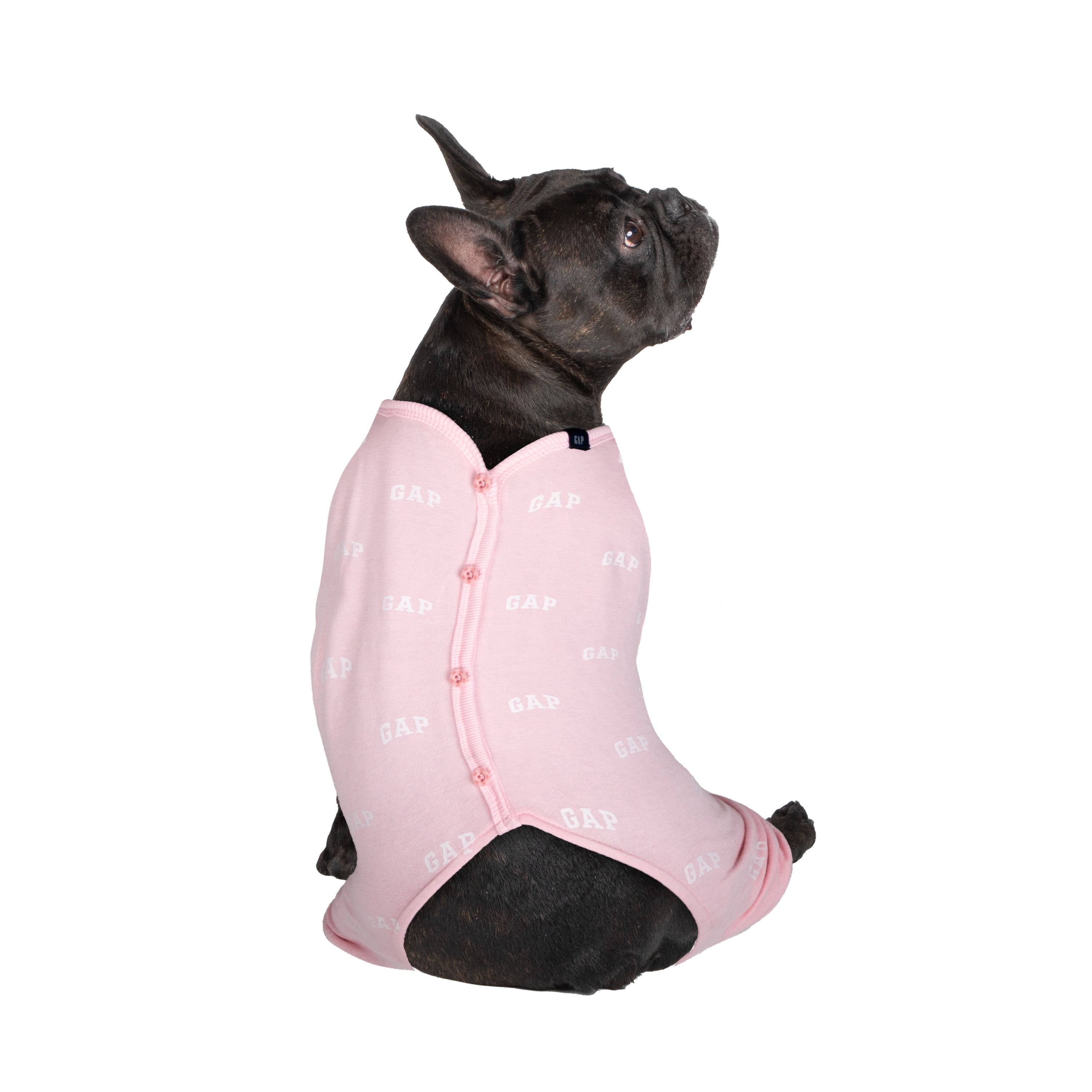 Gap Pet, Dog Clothes, Pink Logo Print Pet Pajama - Walmart.com
