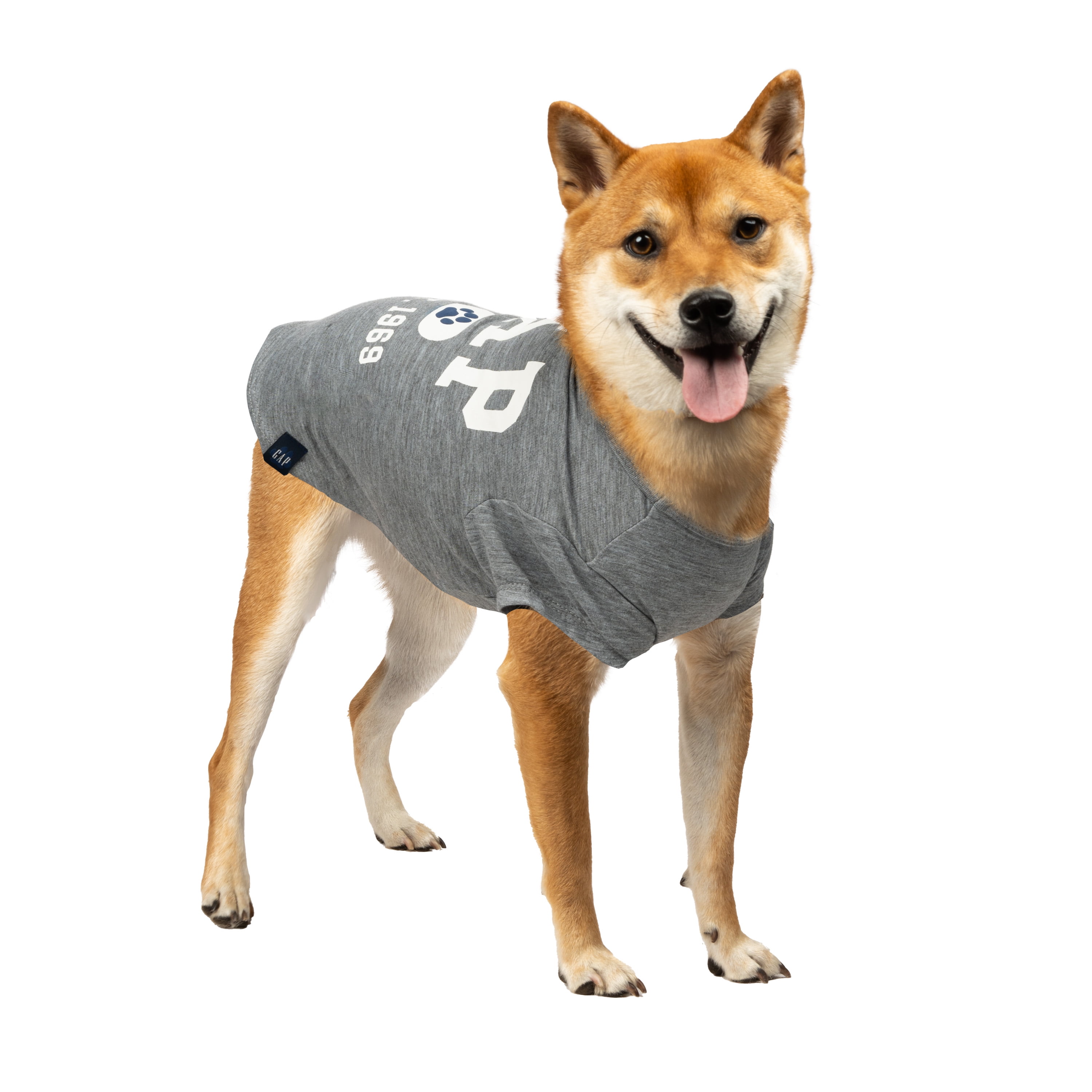 Gap Pet, Dog T-Shirt, Classic Logo Paw Print Gap Dog T-Shirt - Walmart.com