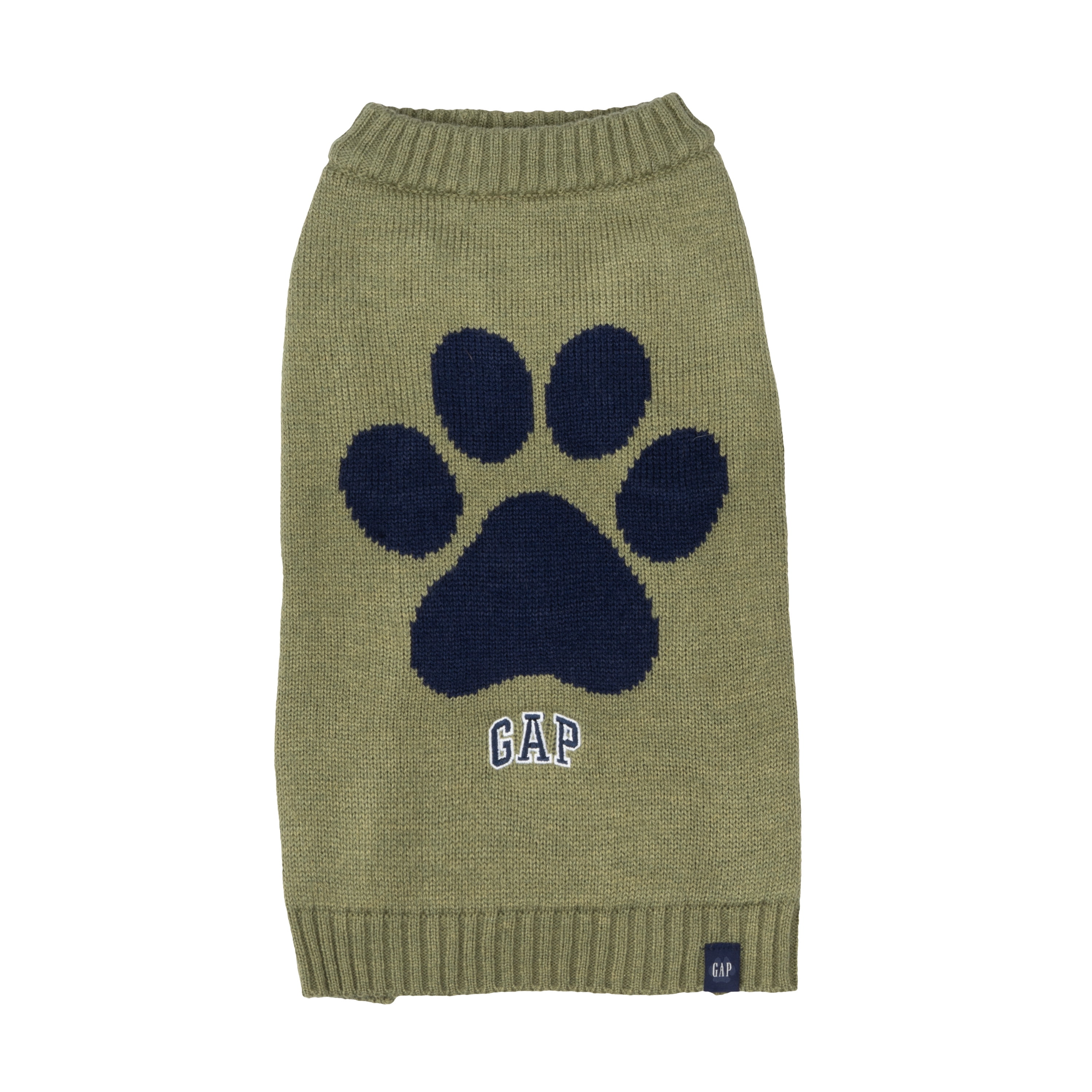Gap Pet Dog and Cat Clothes, Classic Gap Logo Paw Print Pet Sweater ...