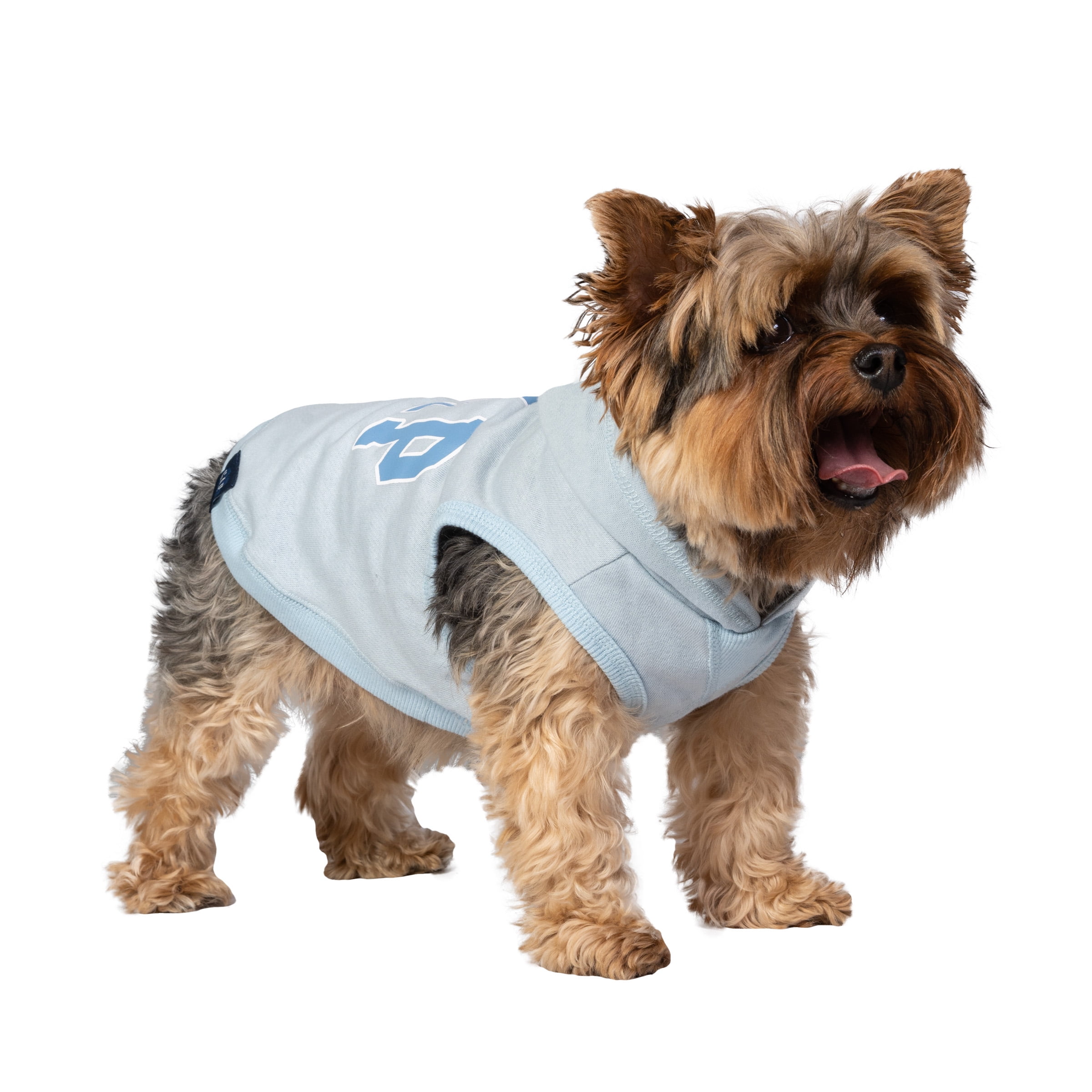 Gap Pet, Dog and Cat Clothes, Classic Logo Gap Pet Hoodie, Blue, XS ...