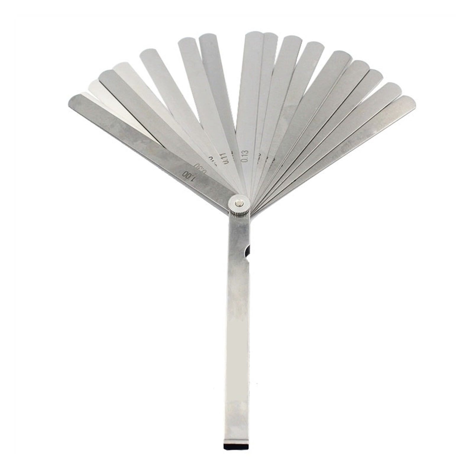 Gap Thickness Ruler Feeler Gauge Steel High Precision 0.03-1.0mm 150mm - Walmart.com