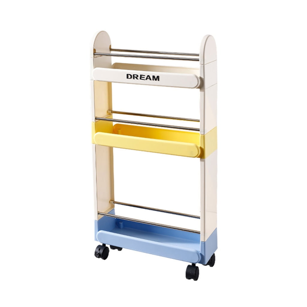 Gaps Bathroom Storage Cart Mobile Shelving Unit For Kitchen Living Room ...