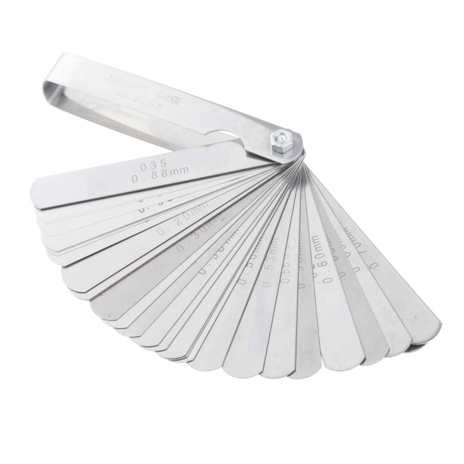 Gaps Measuring Tool Metal Gaps Width Thickness Ruler for Engine Outlet ...