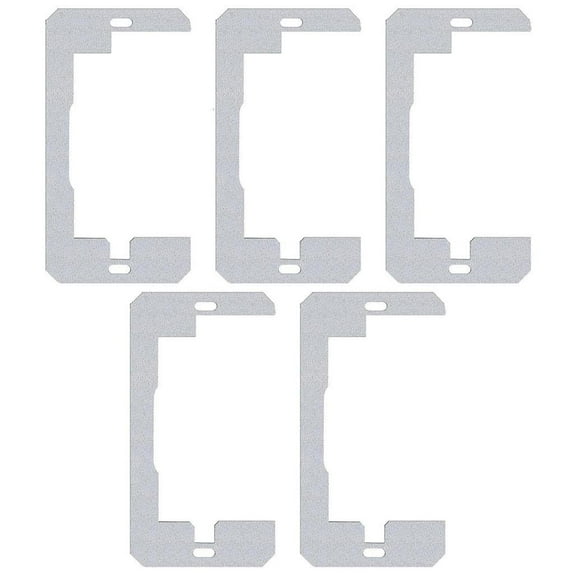 Gaps Without Outlet Installation Metal Shims Strong Construction ...