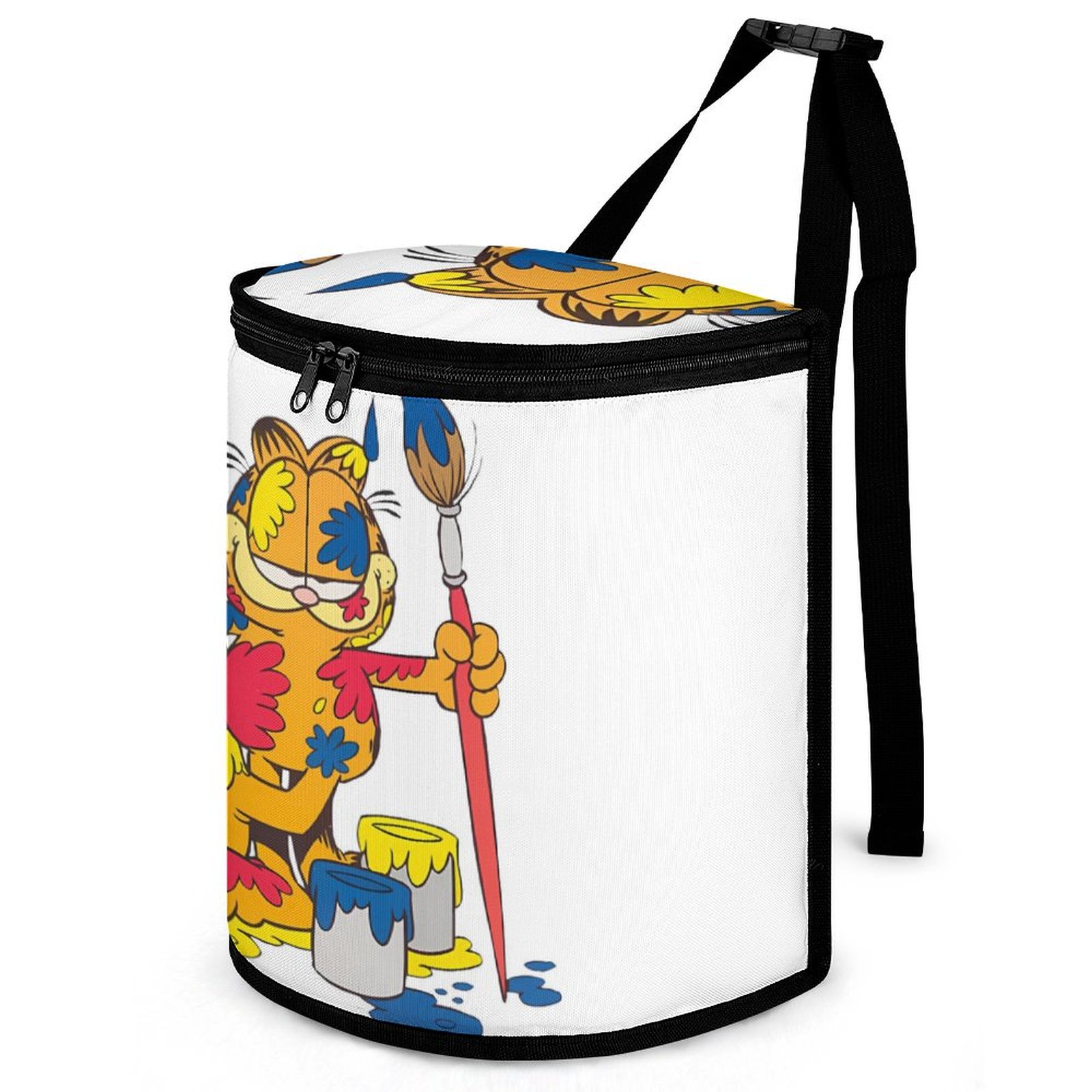 Gar-field Car Trash Can Waterproof Car Trash Bin Collapsible Portable ...