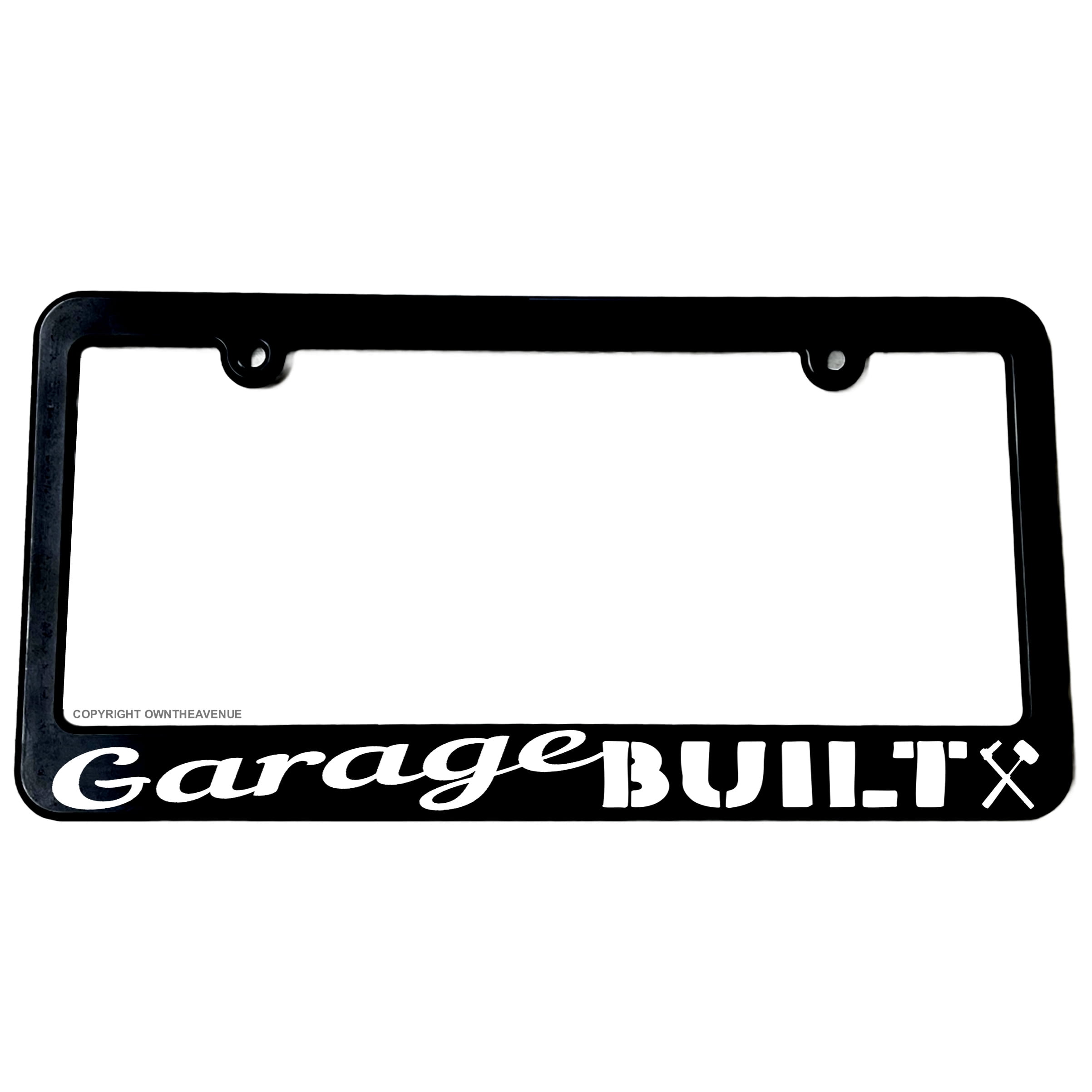 Garage Built Mechanic JDM Racing Drifting Hot Rod Slim License Plate ...