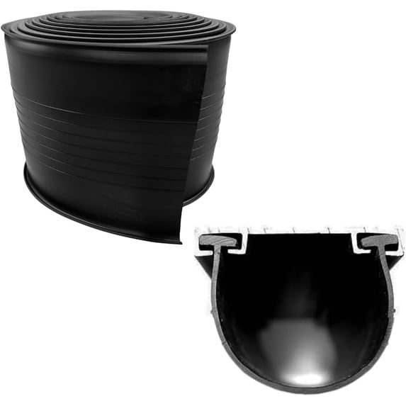 Garage Door Bottom Seal 20 Ft - Heavy-Duty 5/16" T-End Rubber Weather ...