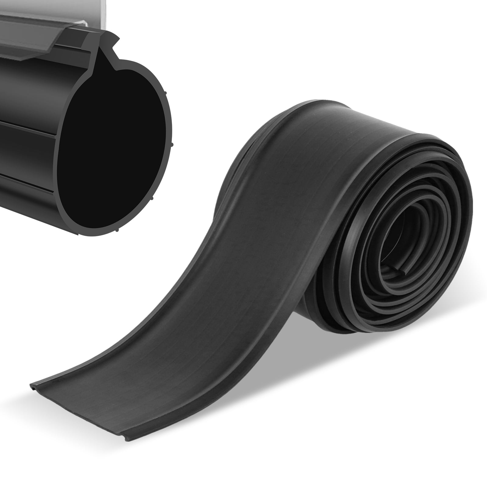 Garage Door Bottom Seal Dust Proof Waterproof Garage Door Weather ...