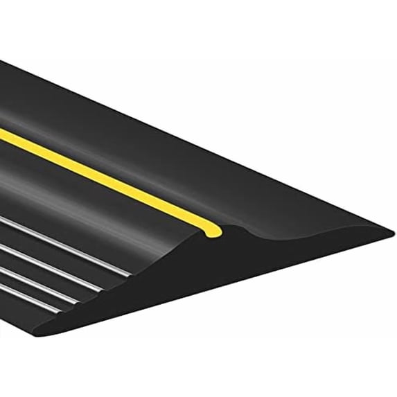 Garage Door Bottom Seal Strip, Weatherproof EPDM Rubber Threshold, Fits ...