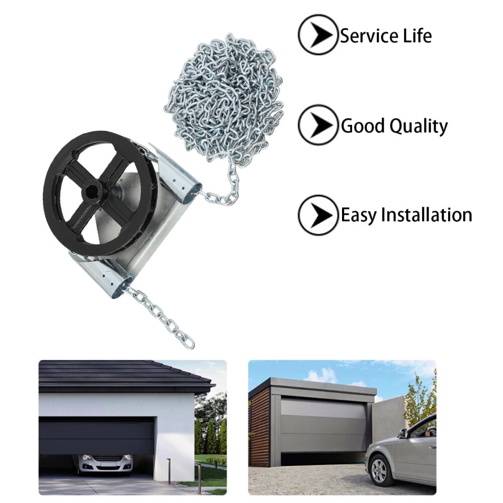 Garage Door Chain Hoist - 1:1 Reduced Drive,4000 Direct Drive Heavy ...