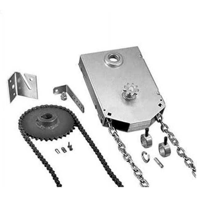 Garage Door Chain Hoist - Jr Jackshaft 4:1 Reduced Drive -1" (Shaft ...