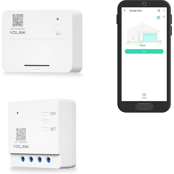 Garage Door Controller and Wireless Sensor - Remote Control Existing ...