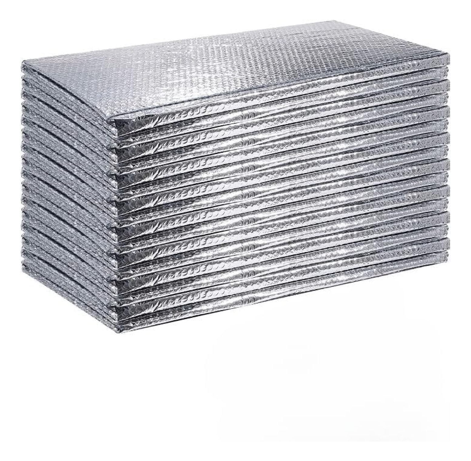 Garage Door Insulation Kit (8 Pieces) Reflective Foam Panels 24"x48 ...