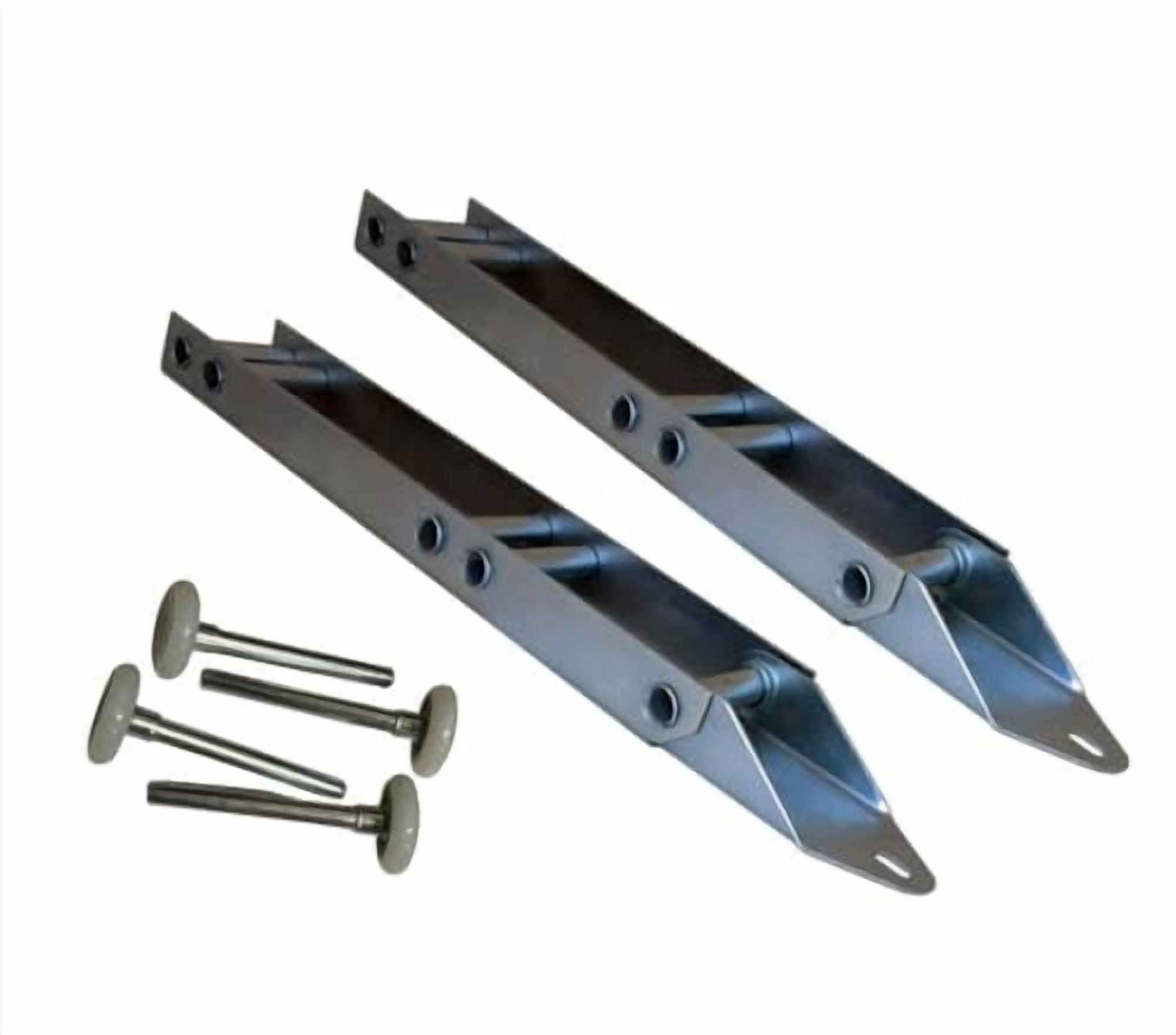 Garage Door Low Headroom Quick Turn Brackets with Nylon Steel Rollers ...