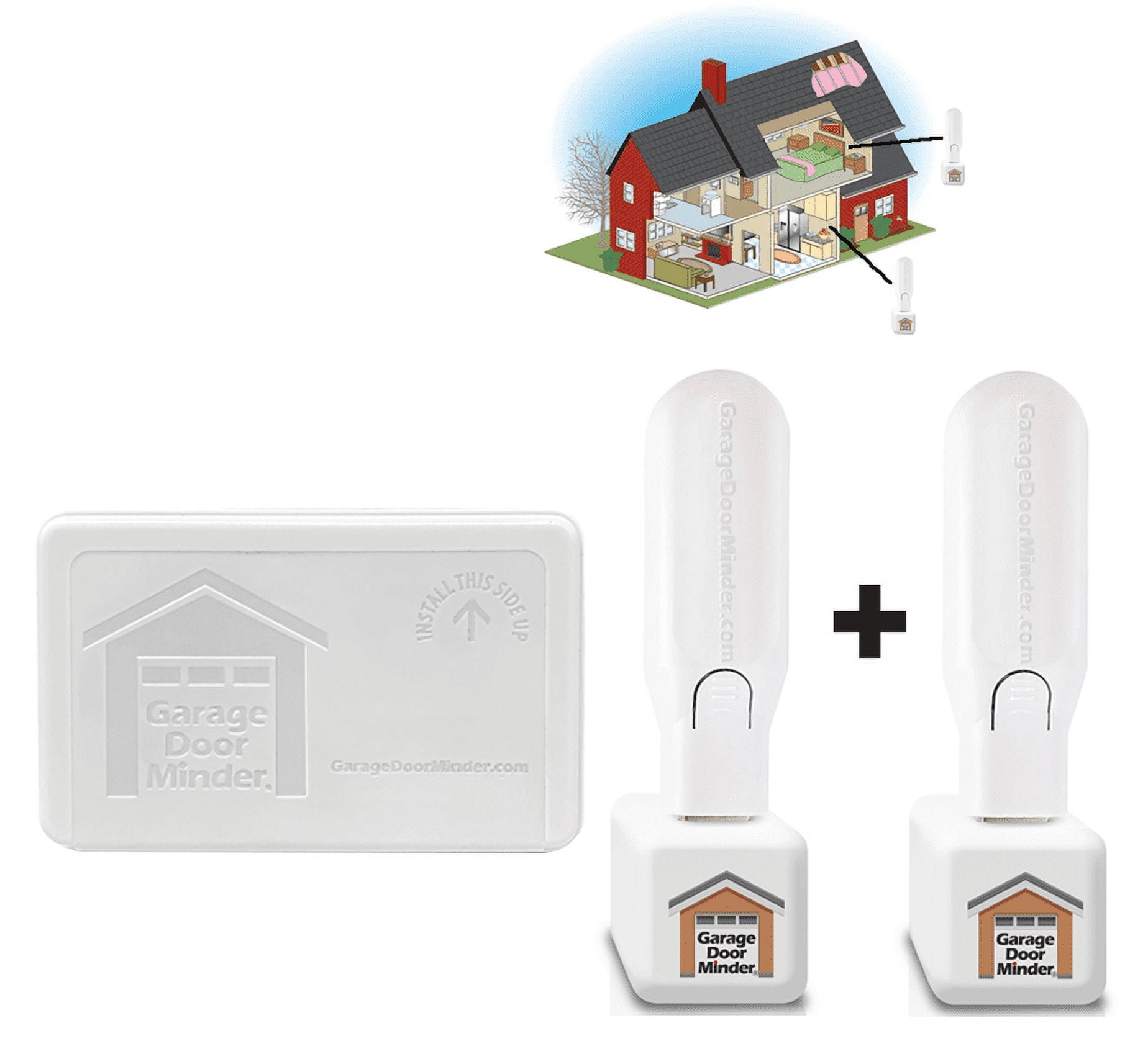 Garage Door Minder™ Combo-Set Comes with Extra Light Stick Receiver ...