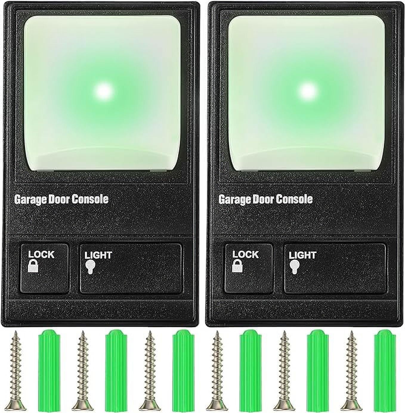 Garage Door Opener Button, Multi-Function Control Replacement Wall ...