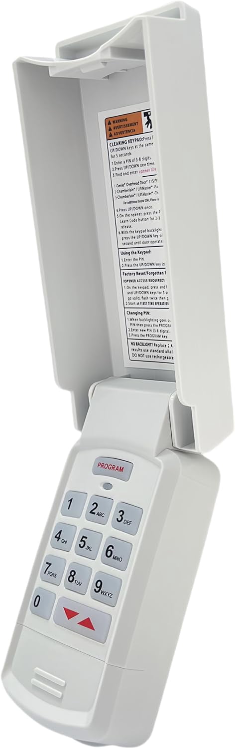 for Garage Door Opener Keypad Compatible with All Intellicode ...