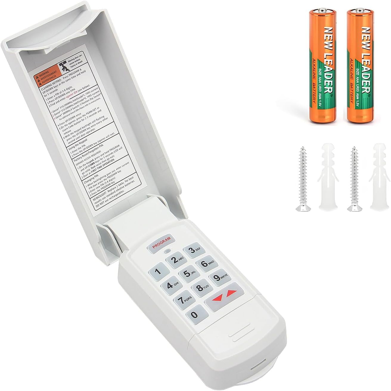 for Garage Door Opener Keypad Replacement for All Intellicode Overhead ...