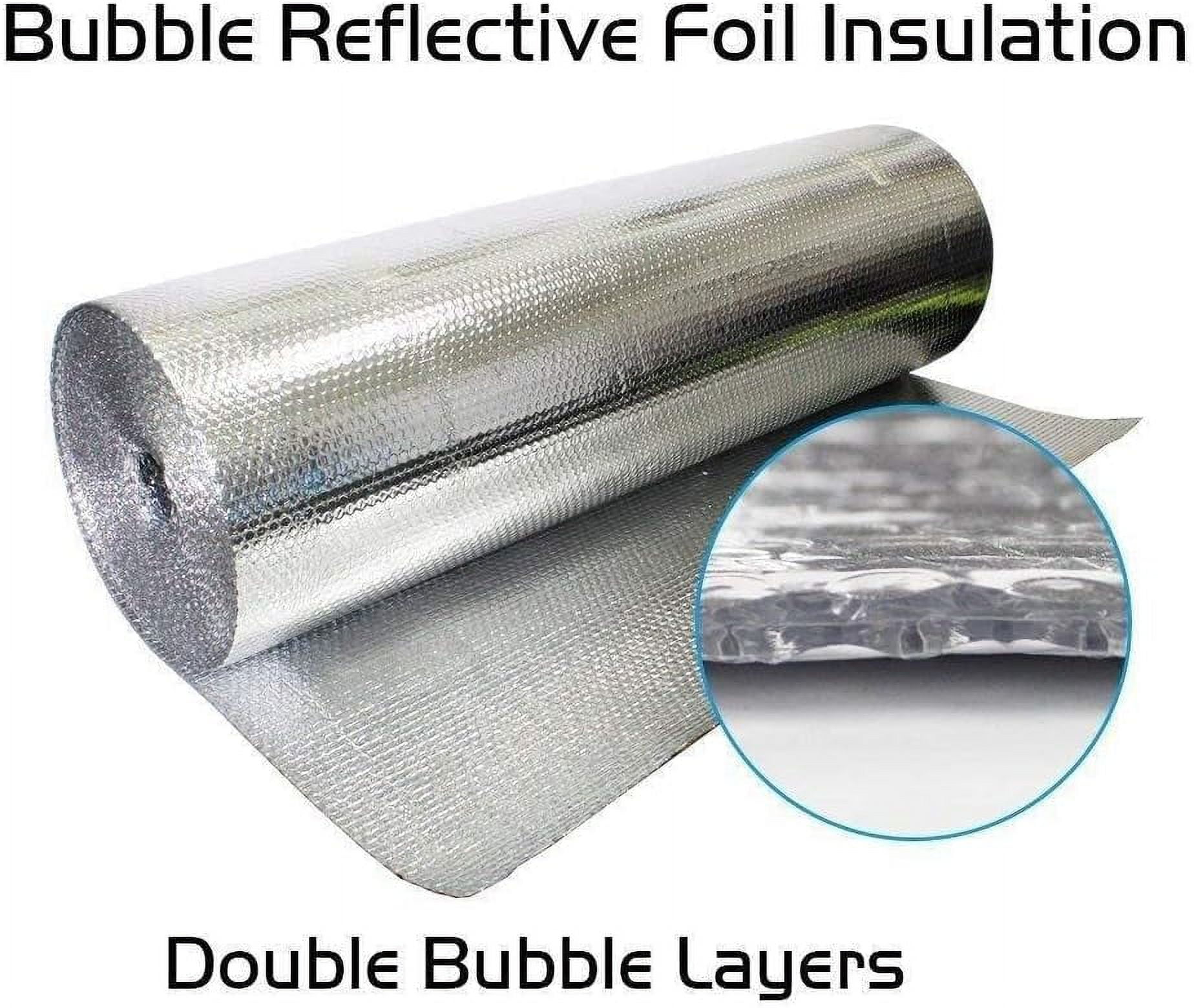 Garage Door Reflective Insulation Pre-Cut Kit: 8 of Double Bubble ...