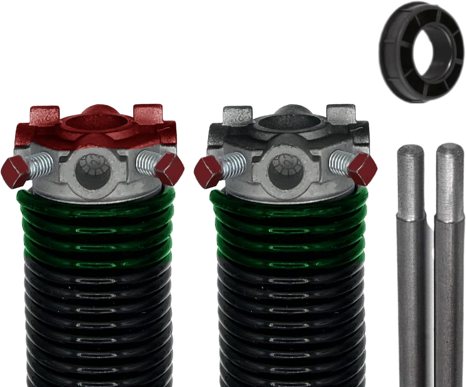 Garage Door Torsion (243 x 1.75 x 33) | 1" Nylon Bushing + Winding Bars ...