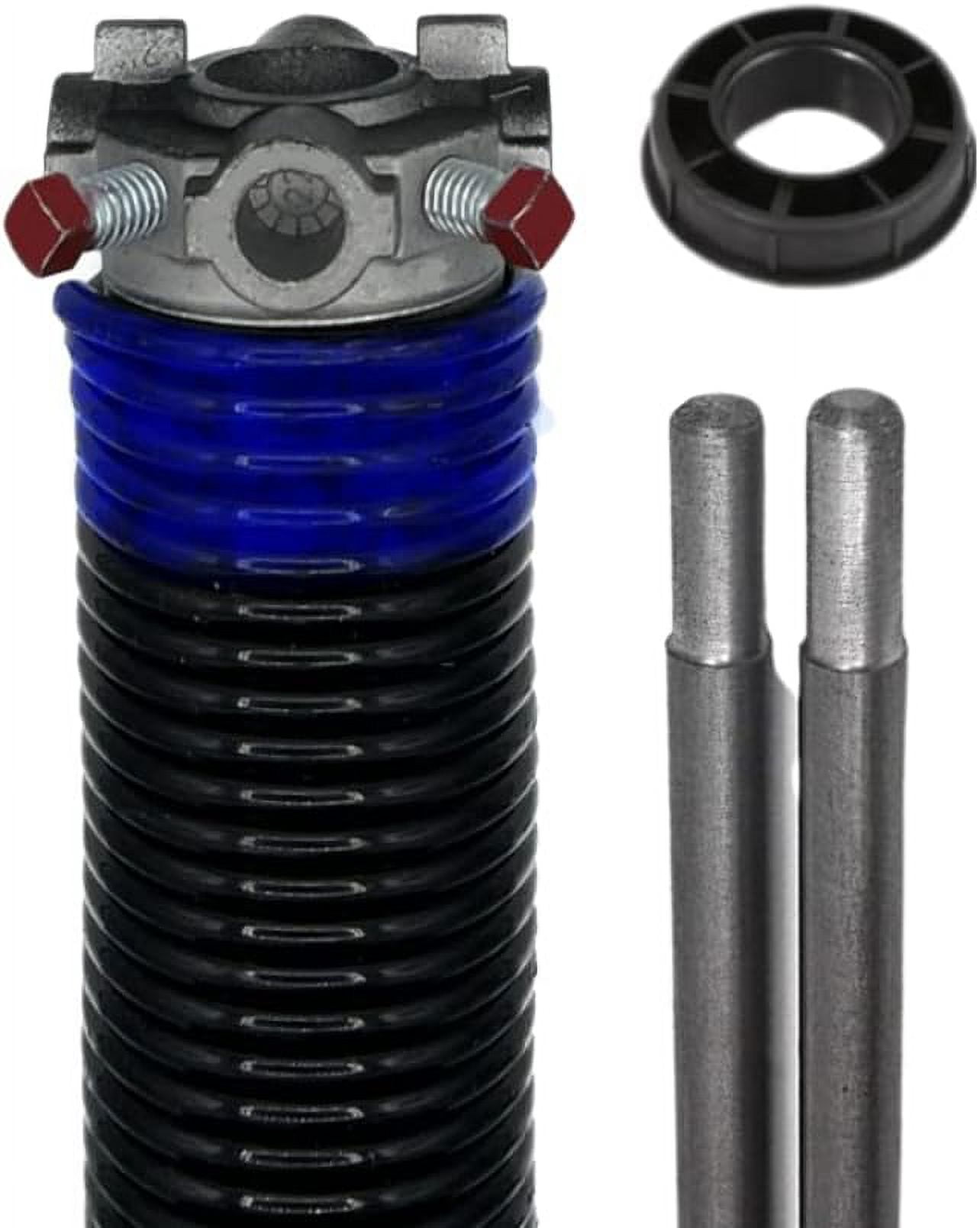 Garage Door Torsion Spring (0.262 Wire x 2 D x 35 L) with 1 Nylon ...