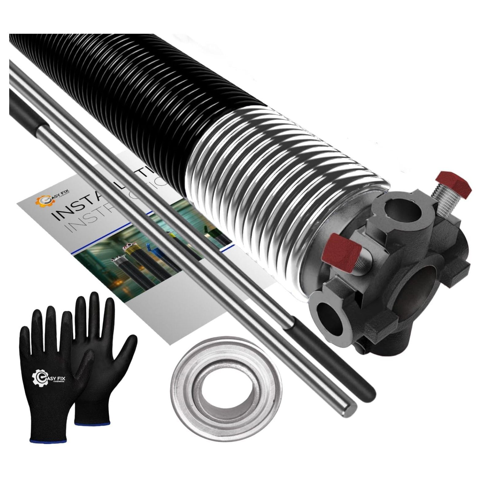 Garage Door Torsion Spring 218x2x26 Replacement for Right Side of ...