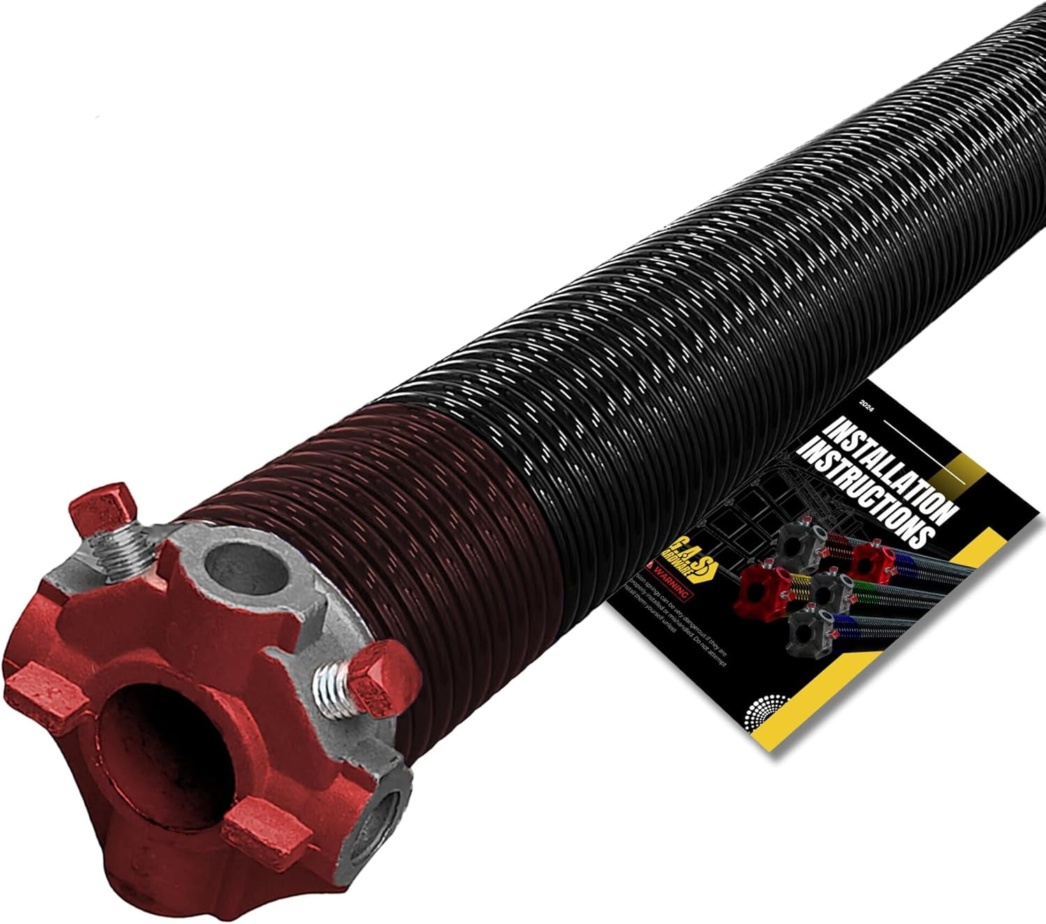 Garage Door Torsion Spring 234x2x30 | Fix and Replace Springs for 7-8 ...