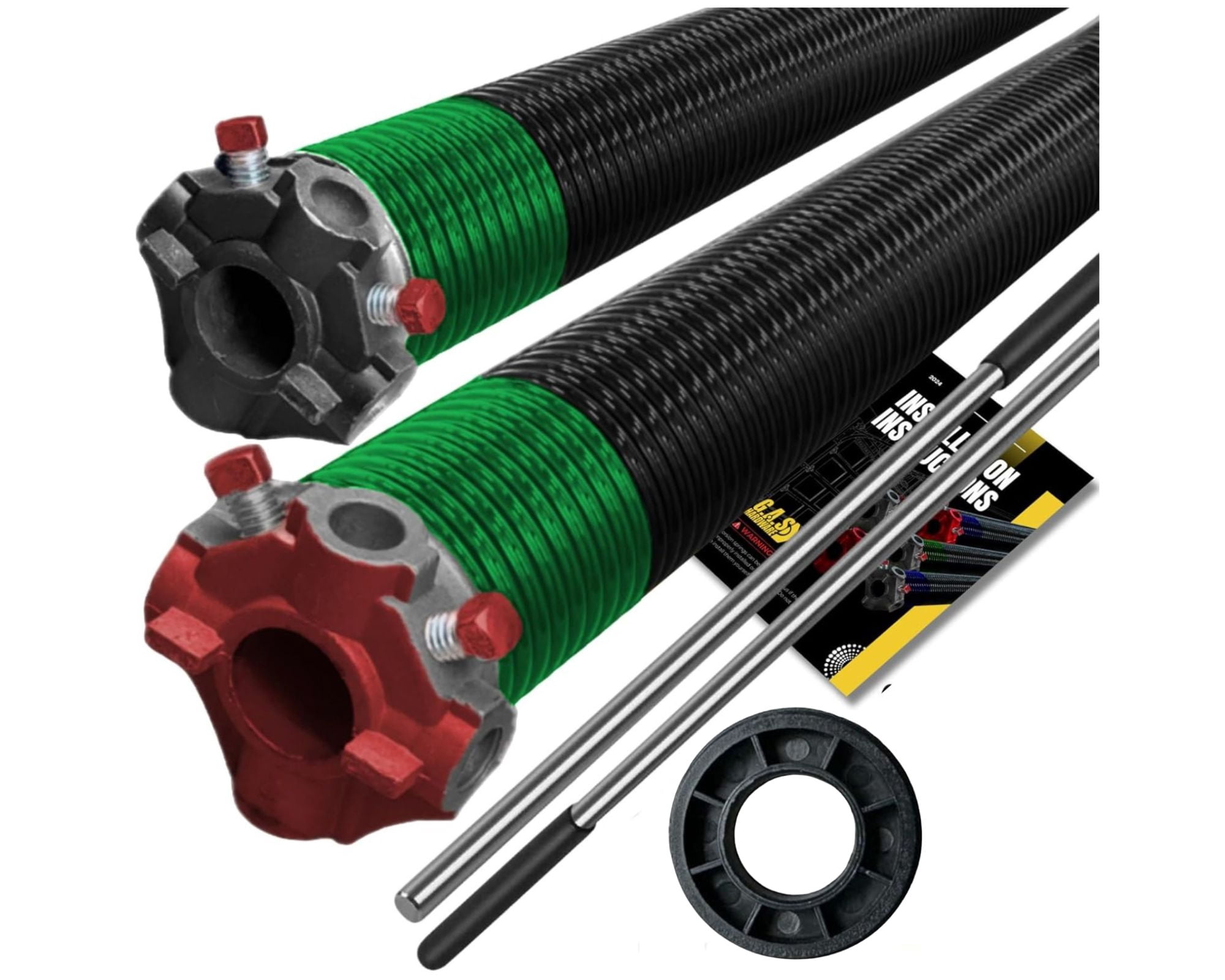 Garage Door Torsion Spring 243x2x32 | Fix and Replace Springs for 7-8 ...