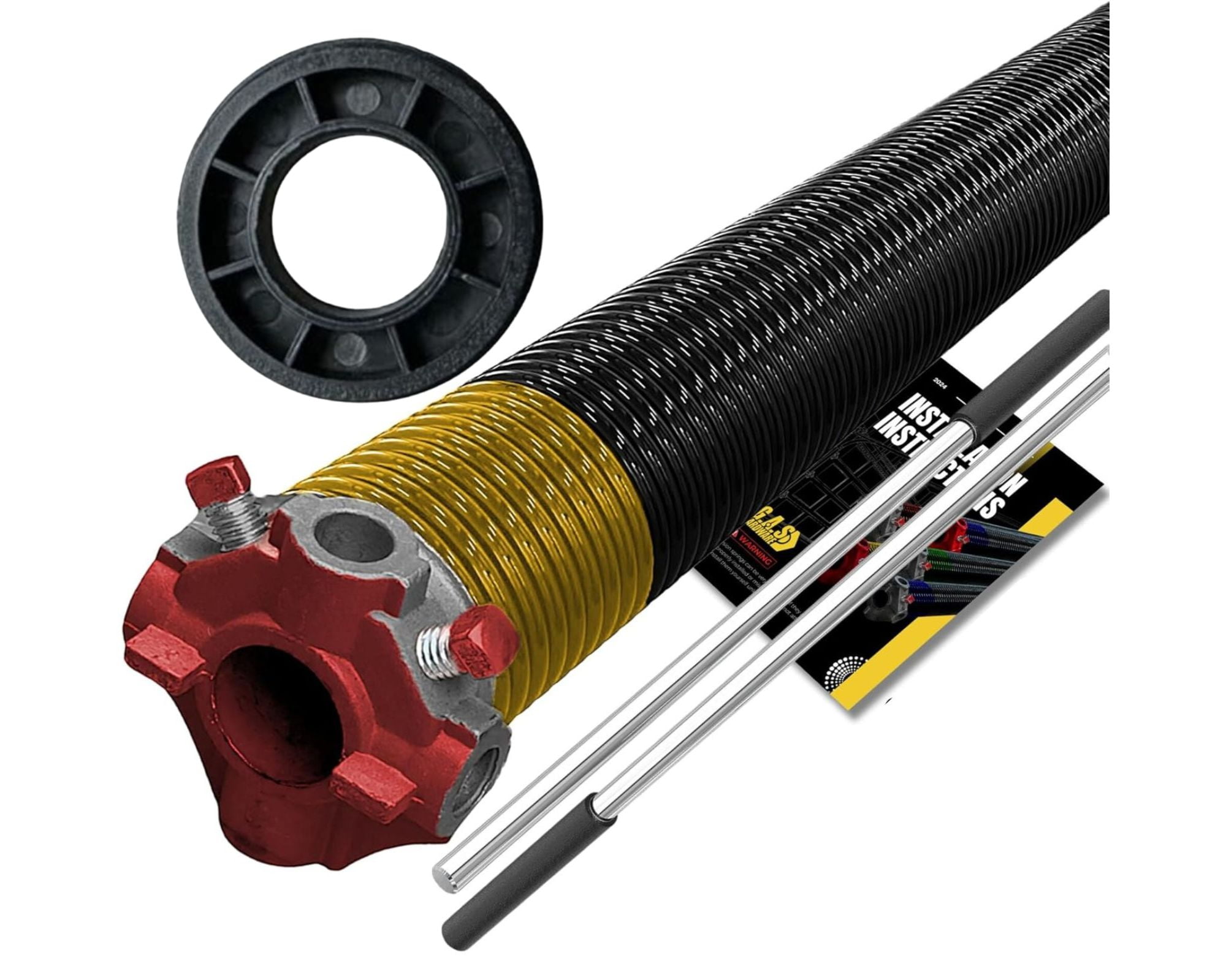 Garage Door Torsion Spring 250x2x26 | Fix and Replace Springs for 7-8 ...