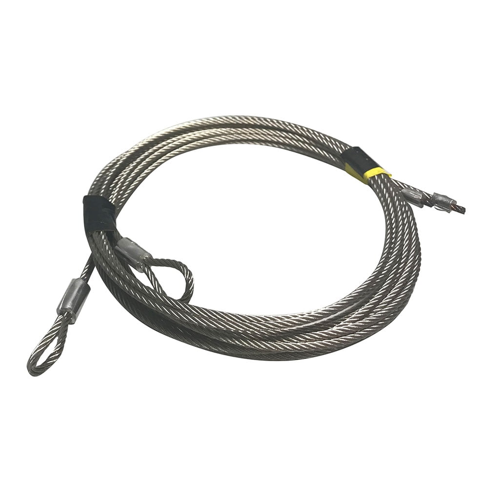Garage Door Torsion Spring Cables Stainless Steel 8 FT Doors ( 7x19 ...
